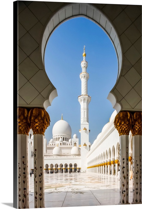 Sheikh Zayed Grand Mosque Wall Art, Canvas Prints, Framed Prints, Wall ...