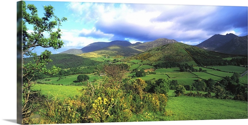 Slieve Bearnagh, Mourne Mountains, Co Down, Ireland | Great Big Canvas