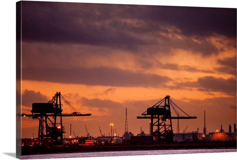 Teesside, England; A Refinery | Great Big Canvas