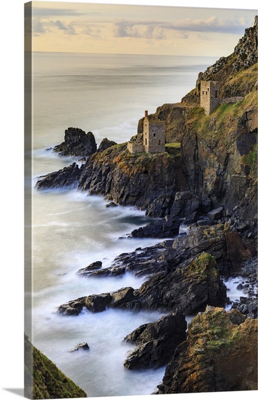 The Crowns Engine Houses At Botallack In Cornwall | Great Big Canvas