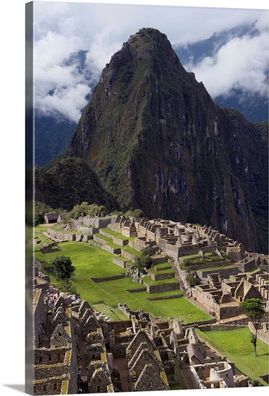 The Historic Inca Site Machu Picchu; Peru | Great Big Canvas