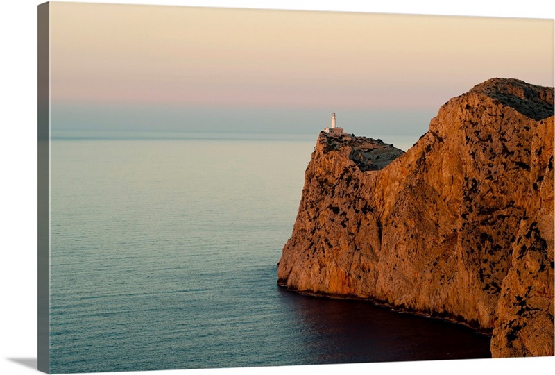 Views Of The Lighthouse At Sunset, Cap De Formentor, Mallorca, Spain ...