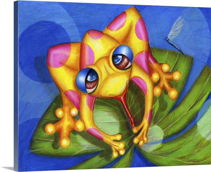 Froggie Frolic Wall Art, Canvas Prints, Framed Prints, Wall Peels ...