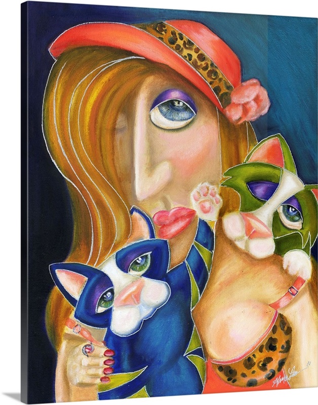The Cat Lady | Great Big Canvas