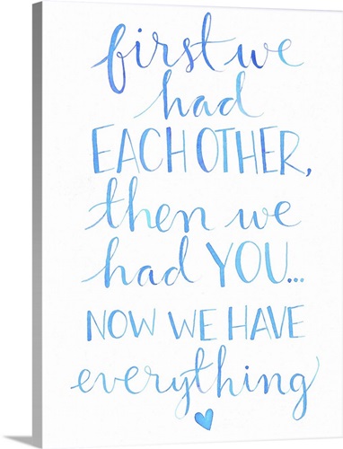 Baby - Blue | Great Big Canvas