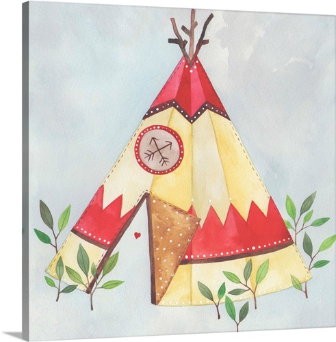 Teepee Series III Wall Art, Canvas Prints, Framed Prints, Wall Peels ...