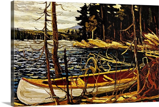 The Canoe Wall Art, Canvas Prints, Framed Prints, Wall Peels | Great ...