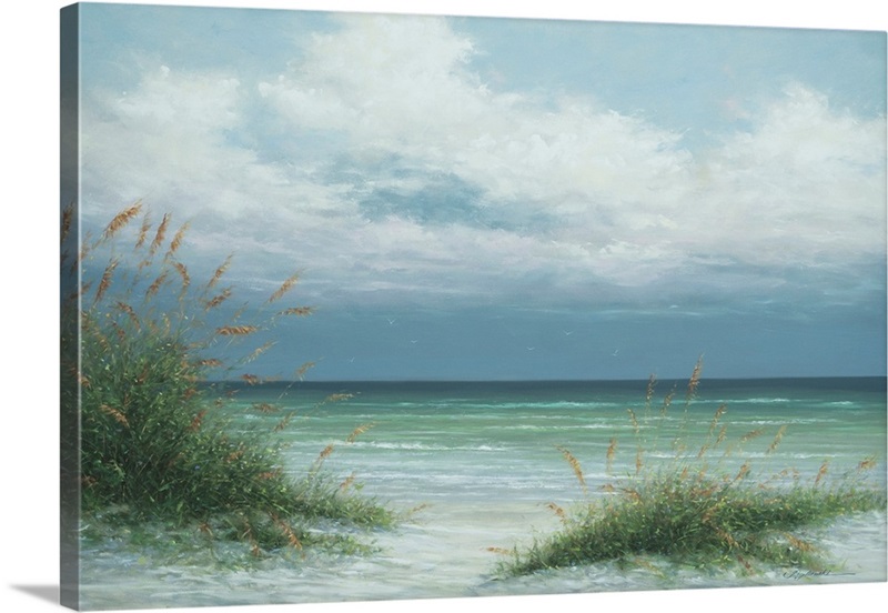 A Steel Blue Horizon | Great Big Canvas