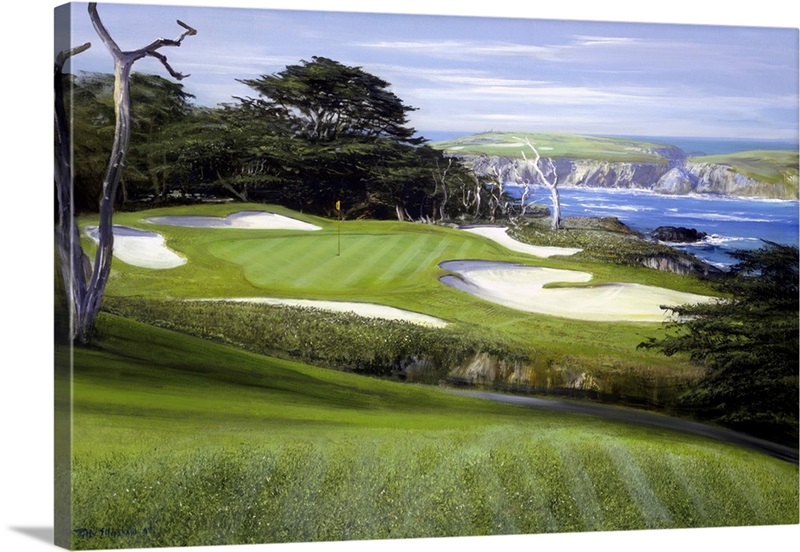 Fifteenth Hole At Cypress Point | Great Big Canvas