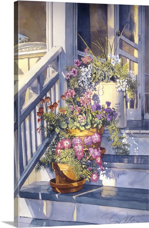 Flower Steps | Great Big Canvas
