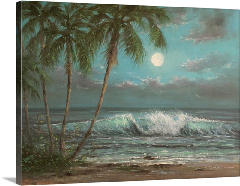Midnight Wave | Great Big Canvas