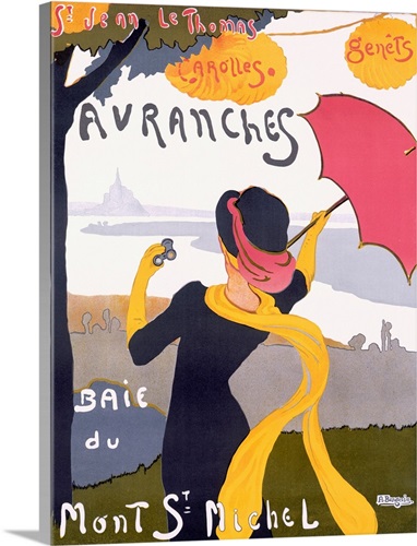 Avranches, Vintage Poster, by Albert Bergevin | Great Big Canvas