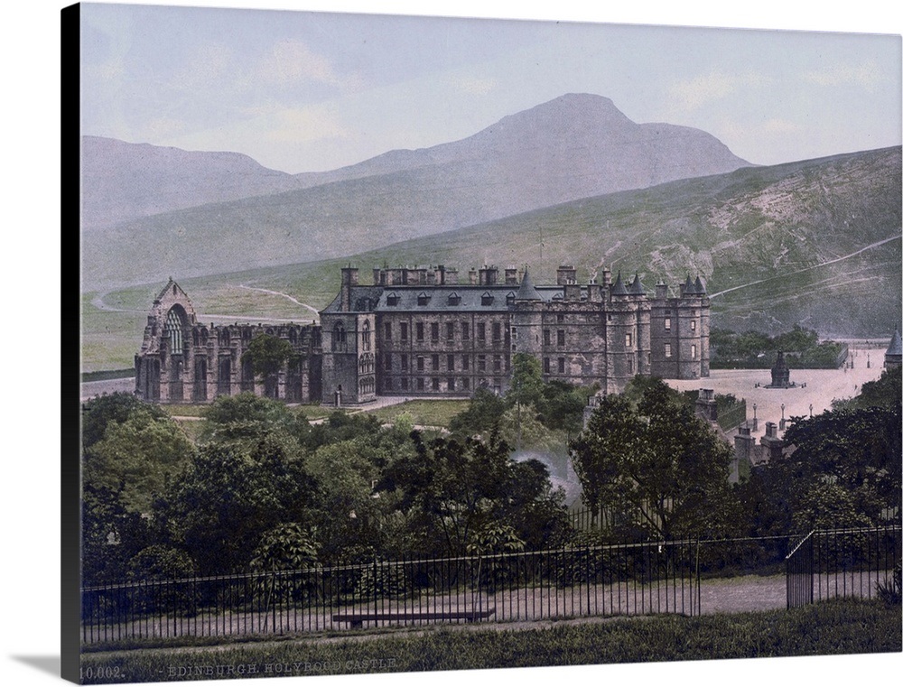 Edinburgh. Holyrood Castle Wall Art, Canvas Prints, Framed Prints, Wall ...