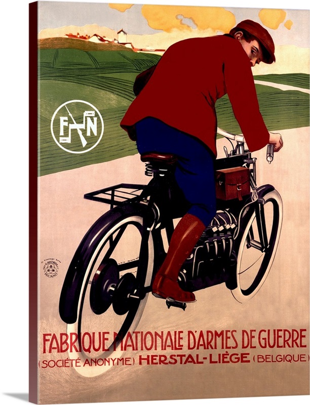 FN Motorcycle | Great Big Canvas