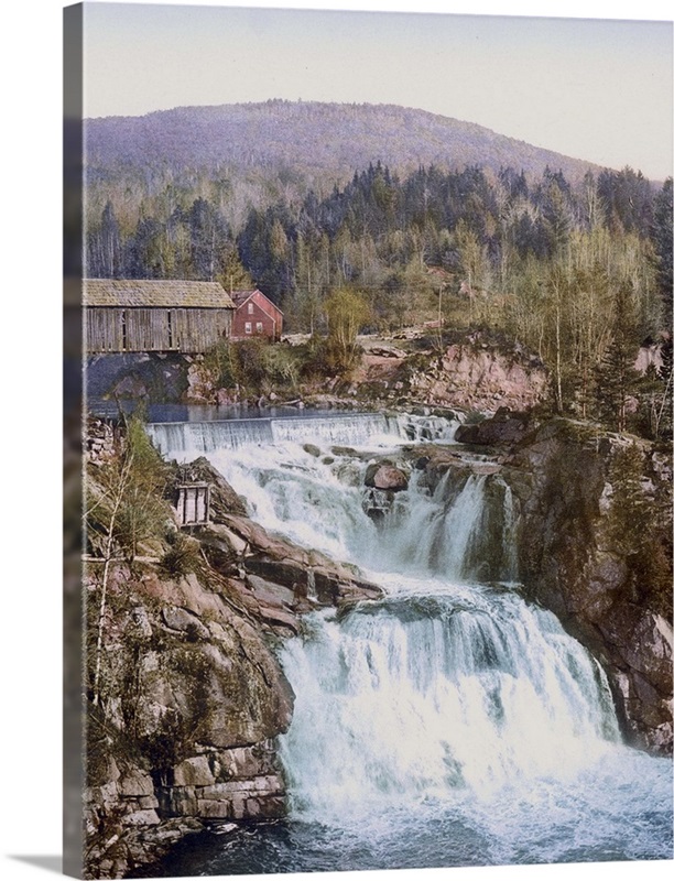 Goodrich Falls Jackson White Mountains | Great Big Canvas