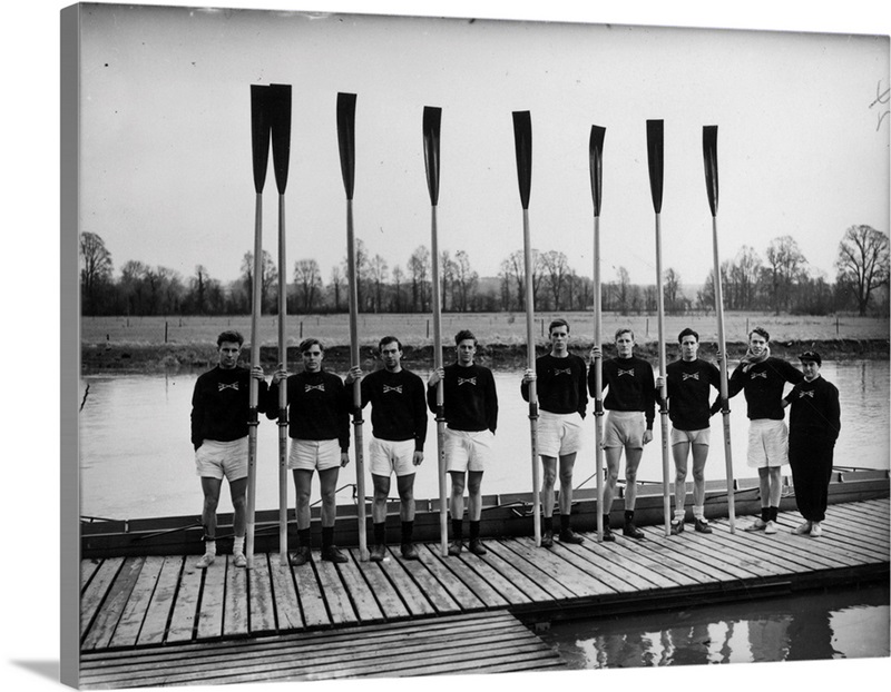 Line Of Oars | Great Big Canvas