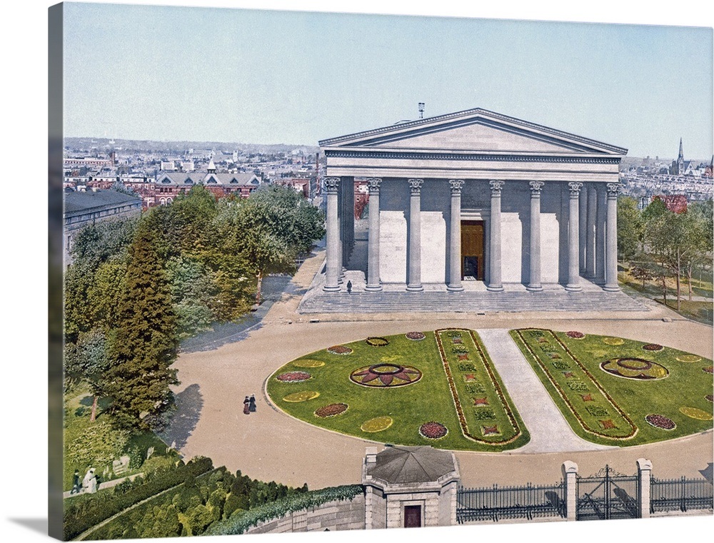 Main Building Girard College Philadelphia Wall Art, Canvas Prints ...