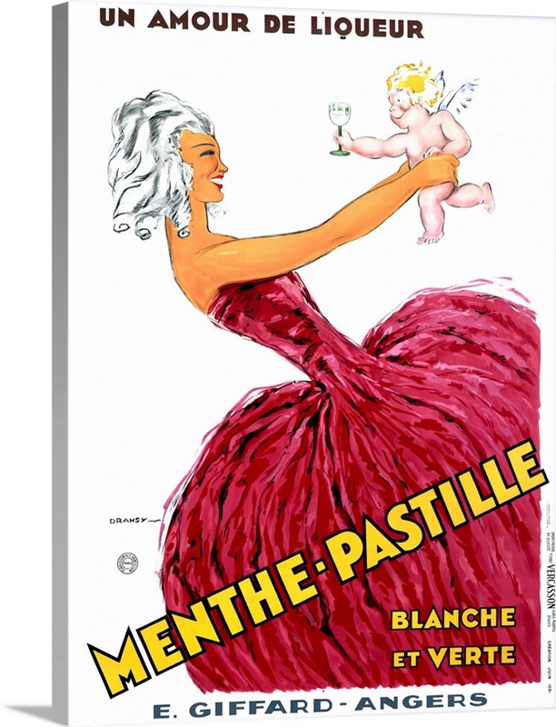 Menth Pastille, Vintage Poster | Great Big Canvas