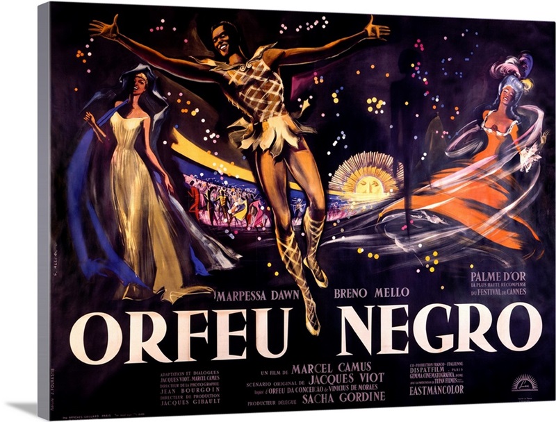 Orfeu Negro, Vintage Poster, by Georges Allard | Great Big Canvas
