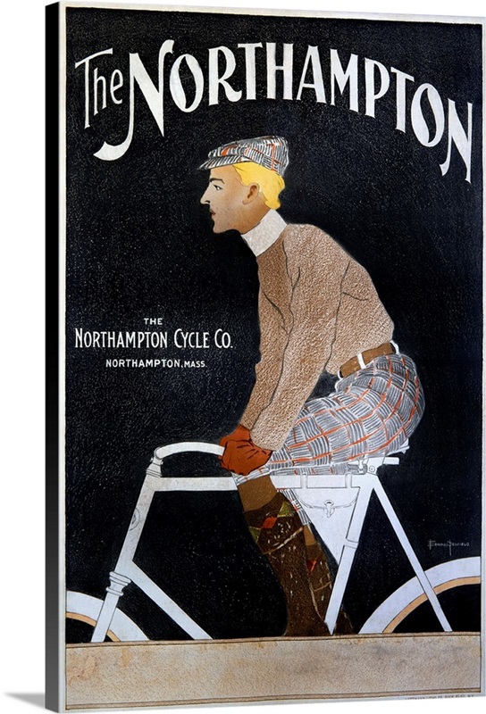 The Northampton, Cycle Co, Vintage Poster, by Edward Penfield | Great ...