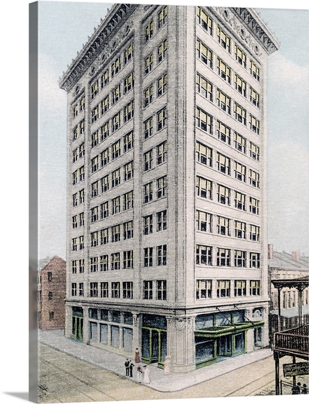The Van Antwerp Building Mobile Alabama Vintage Photograph | Great Big ...