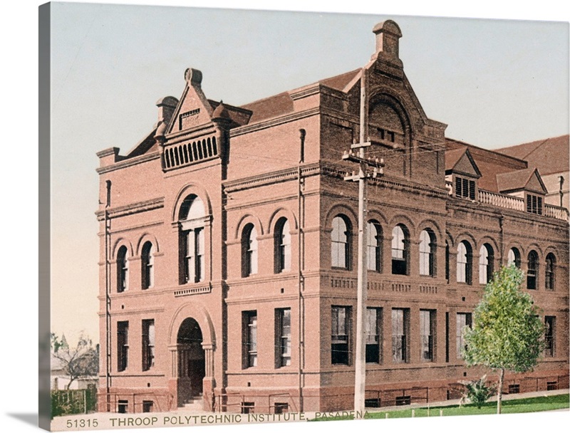 Throop Polytechnic Institute Pasadena California Vintage Photograph ...