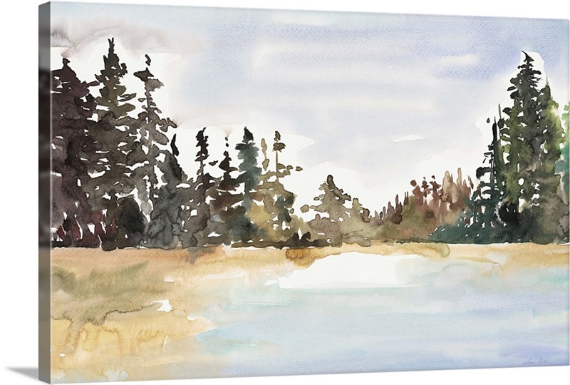 Evergreen View | Great Big Canvas