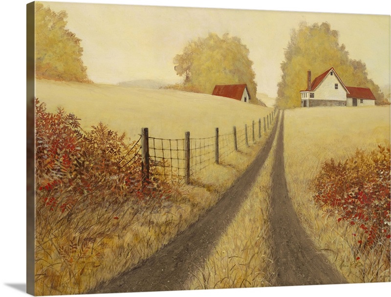 Golden Pathway | Great Big Canvas