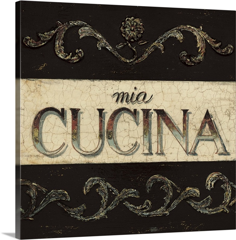 Mia Cucina Plaque | Great Big Canvas