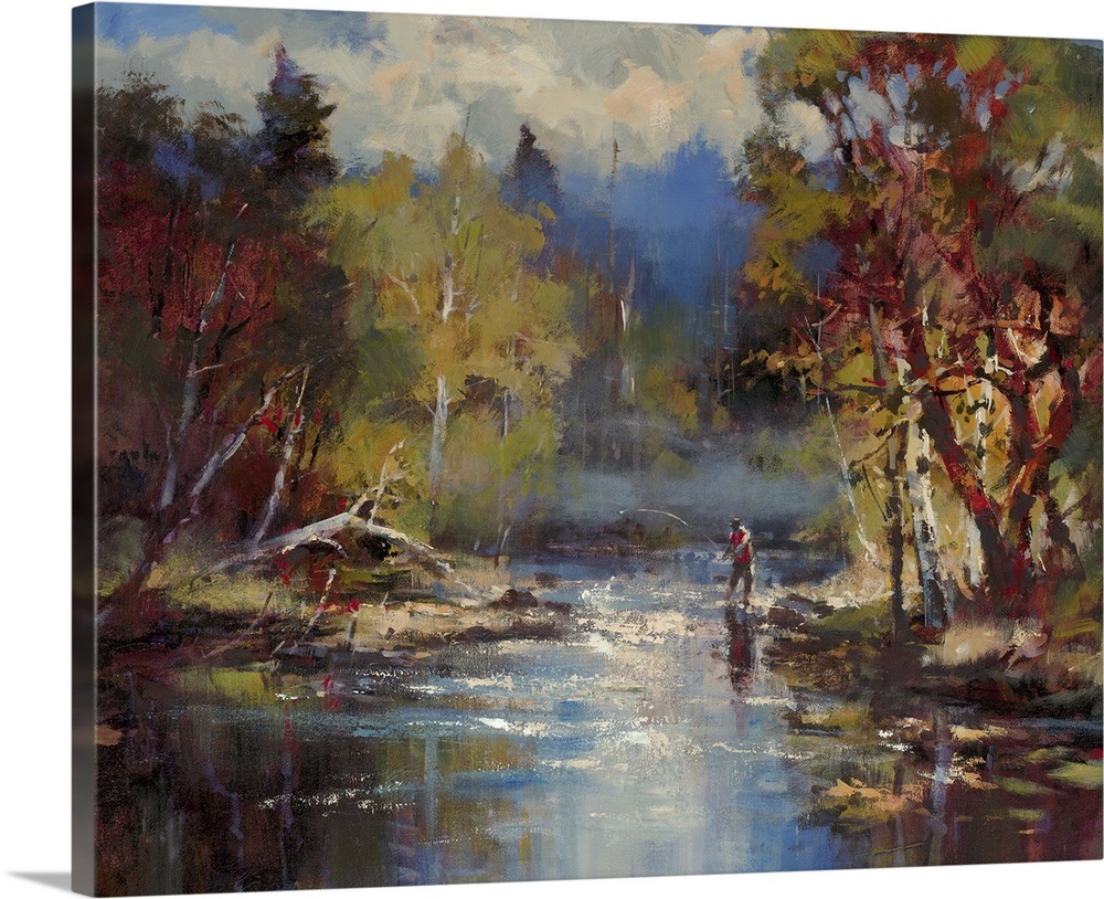 Mountain Stream Wall Art, Canvas Prints, Framed Prints, Wall Peels ...