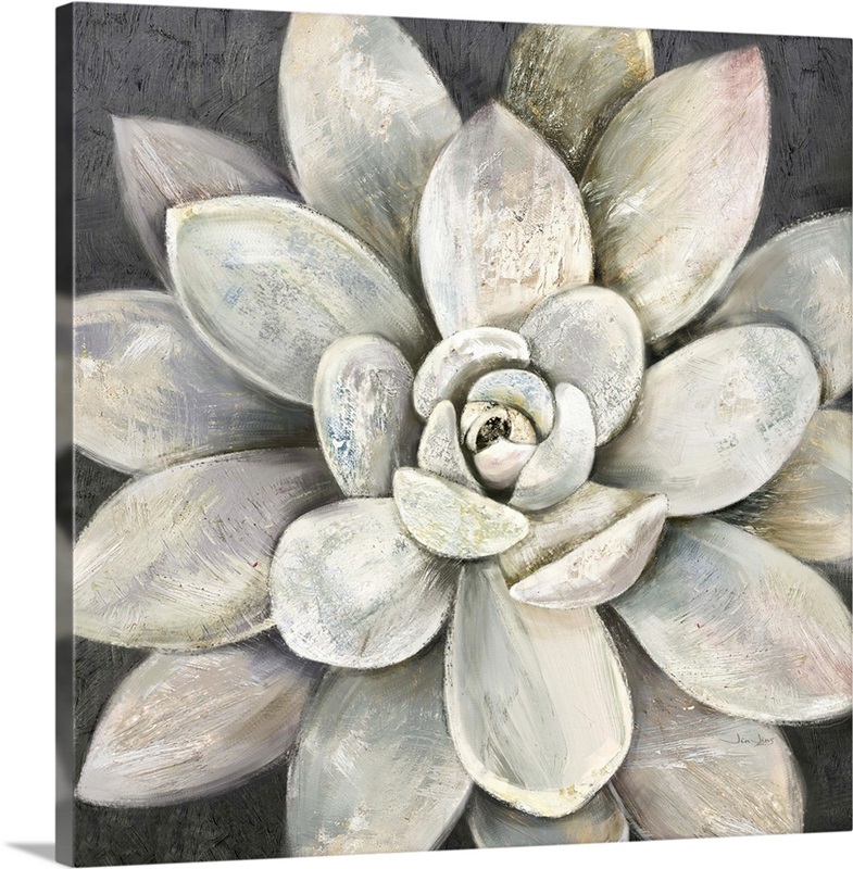 Silver Succulent | Great Big Canvas