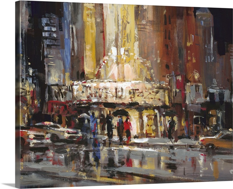 Street Scene Abstract | Great Big Canvas