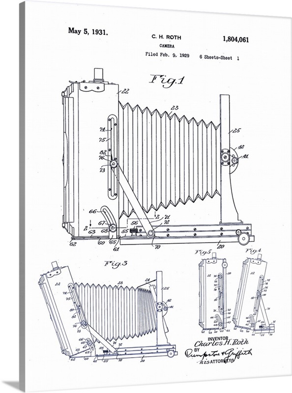 8x10 Century Universal Camera, 1929 | Great Big Canvas
