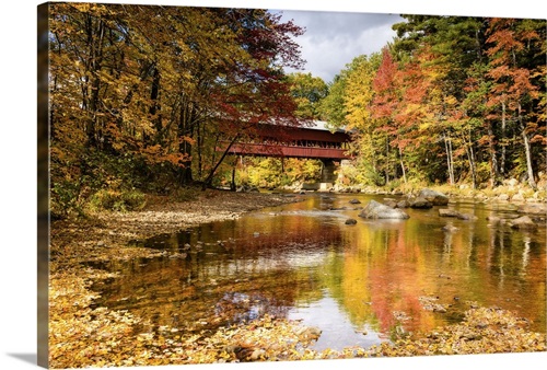 Along the Swift River | Great Big Canvas