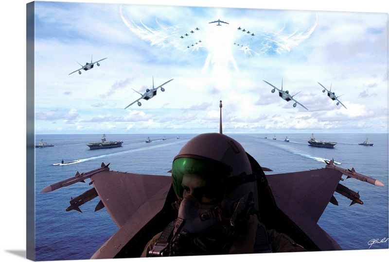 Angels Overhead I | Great Big Canvas