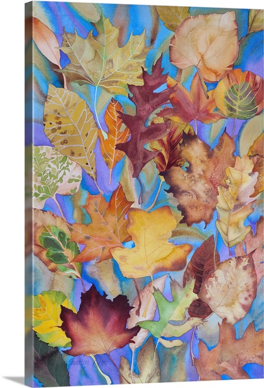 Autumn Leaves V | Great Big Canvas
