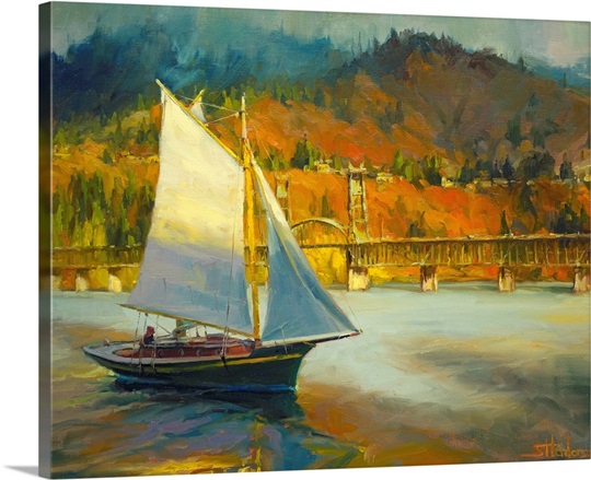 Autumn Sail Wall Art, Canvas Prints, Framed Prints, Wall Peels | Great ...