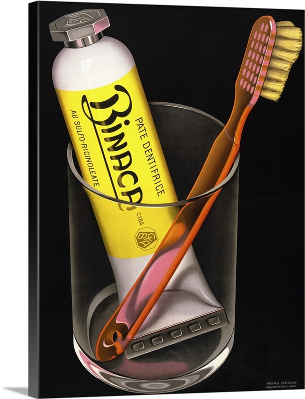 Binaca Toothpaste | Great Big Canvas