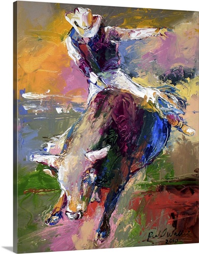 Bull Rider | Great Big Canvas