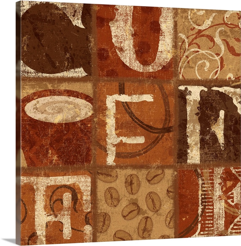 Coffee Collage I | Great Big Canvas