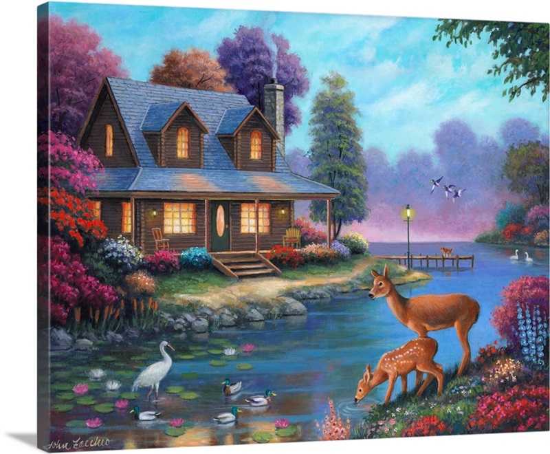 Comfy Cozy Cottage | Great Big Canvas