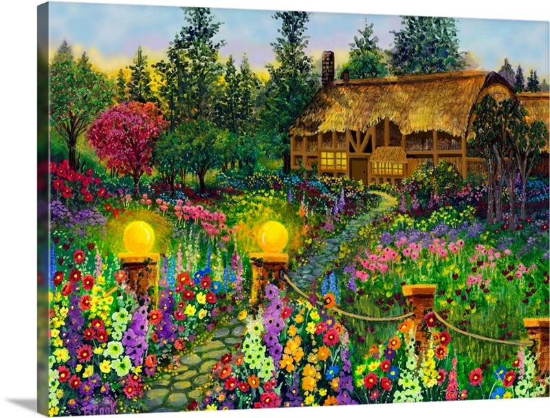 Country Cottage | Great Big Canvas