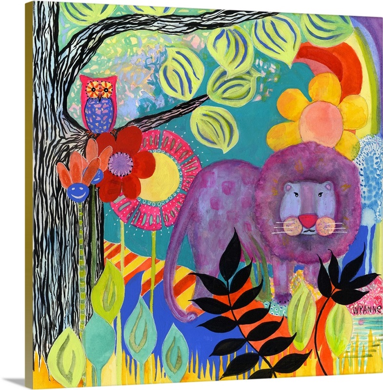 Dandy Lion | Great Big Canvas