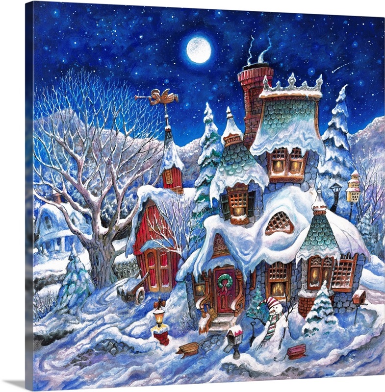 December Snow | Great Big Canvas