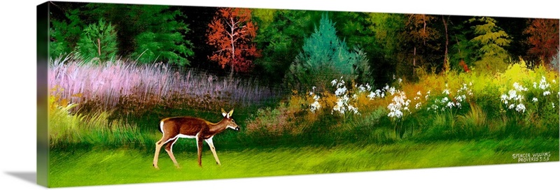 Doe In Spring Glade | Great Big Canvas