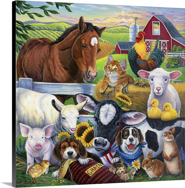 Farm Friends | Great Big Canvas