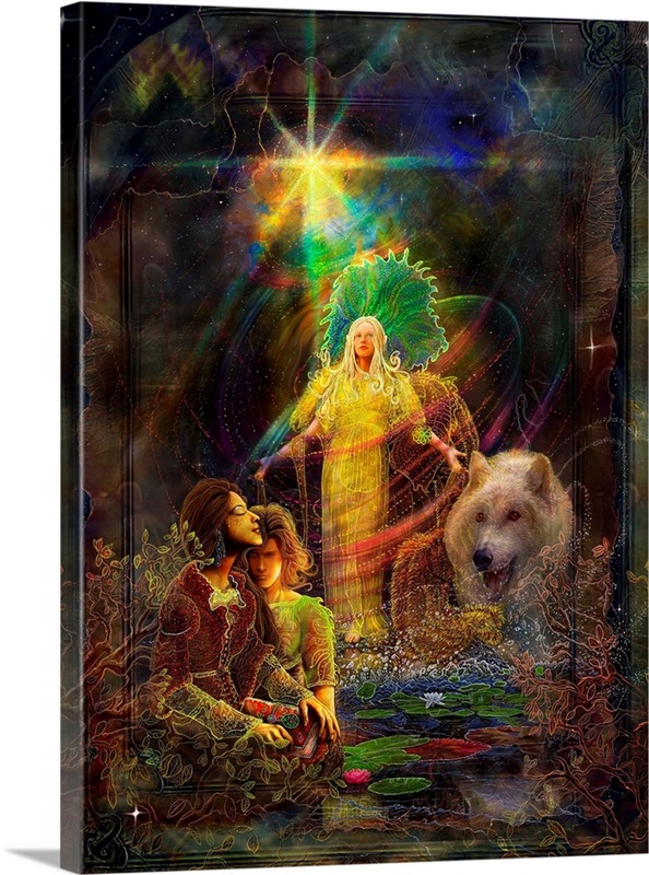 Felisia, Goddess of Light | Great Big Canvas