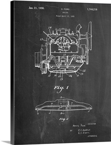 Ford Engine Wall Art, Canvas Prints, Framed Prints, Wall Peels | Great ...