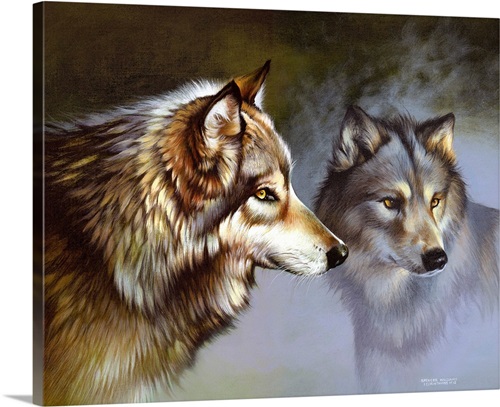 Frost Wolves | Great Big Canvas
