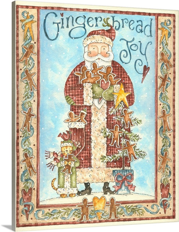 Gingerbread Joy | Great Big Canvas